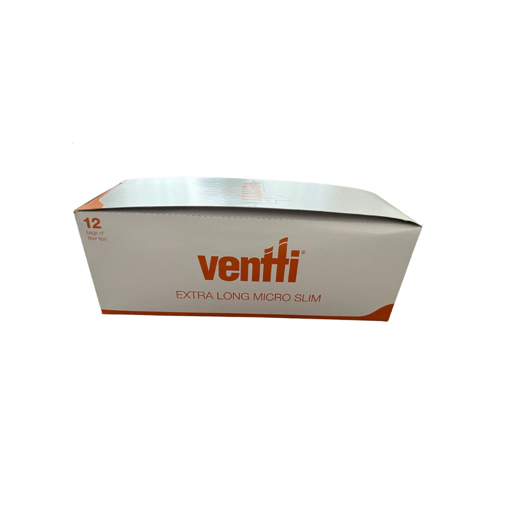Ventti Extra long – Micro Slim -12 bags of filter tips – 140 filters ...